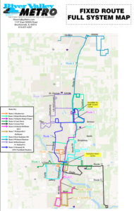 Full System Map – River Valley Metro